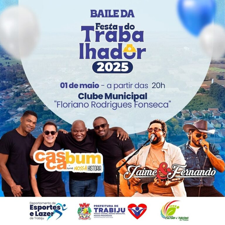 TRABIJU CELEBRA DIA DO TRABALHADOR COM PROGRAMAÇÃO NESTA QUARTA E ...